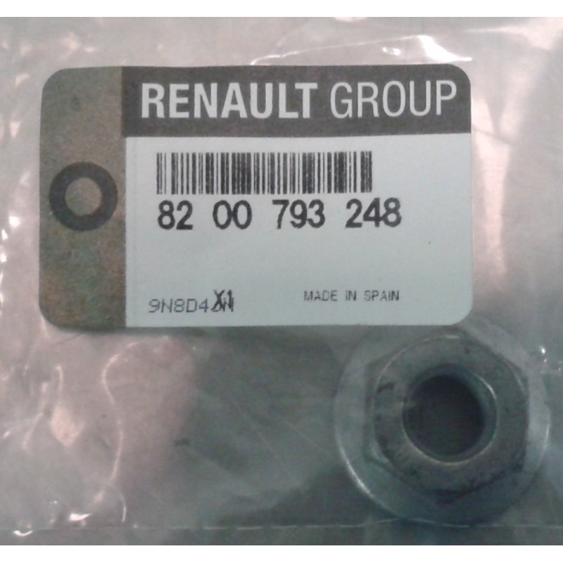 ECROU ORIGINE RENAULT ARBRE A CAMES K9K 8200793248 0019 8200778847