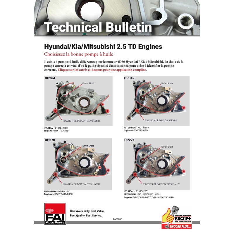 2134042800 4D56 MD181583 2134042501 MD181579 MD181581 D4BA D4BH