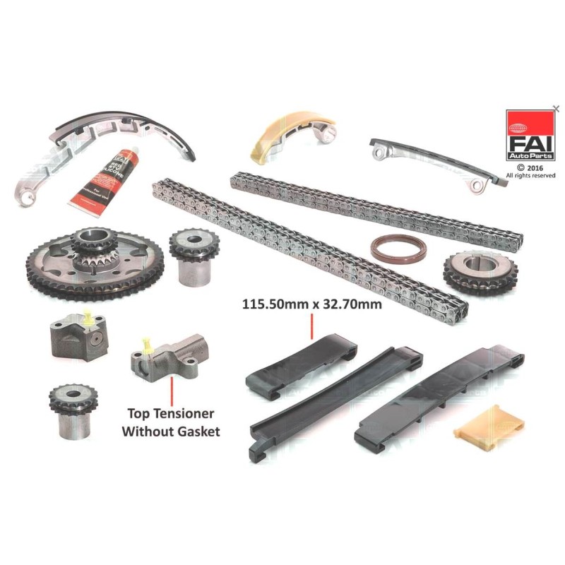 KIT CHAINE YD25 TC6320FK NISSAN 13028AD202 NISSAN 13028AD212