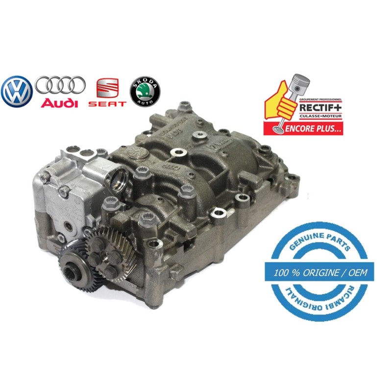 MODULE BALANCIER AVEC POMPE A HUILE AUDI SKODA VW SEAT 2.0 03L103295F