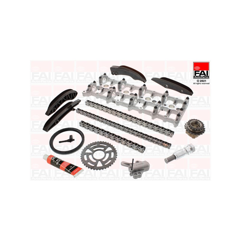 KIT CHAINE COMPLET N47 TC0900FK TC0900K KTC1100 102040 30349 48775 ...