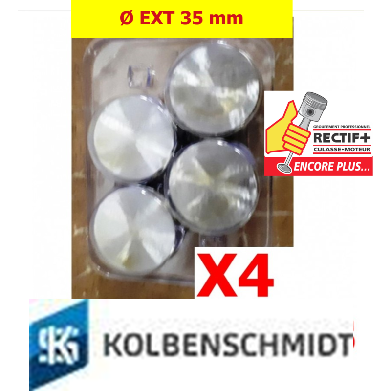 Poussoir Monoblocs 7.60 mm vendu par lot de 4 Réf Renault 7700102351